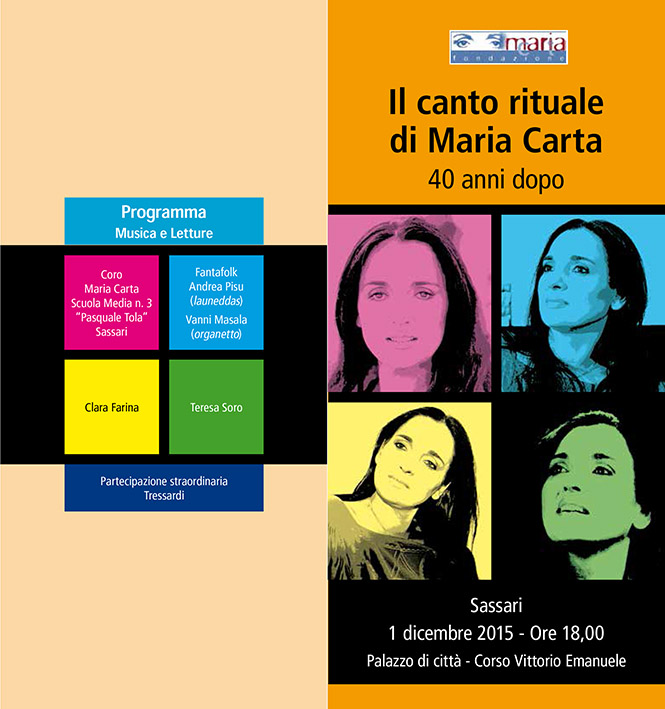 Il Canto rituale di Maria Carta - SARdies.it